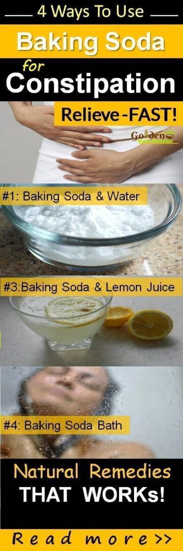 How to Use Baking Soda for Constipation Relief – Natural Health Care