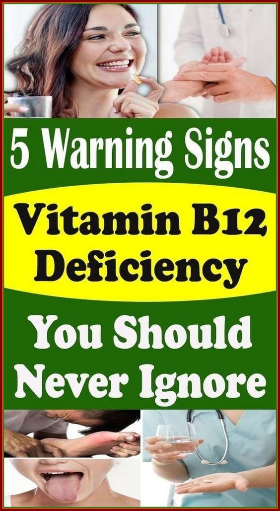 5 Warning Signs Of Vitamin B12 Deficiency You Should Never Ignore